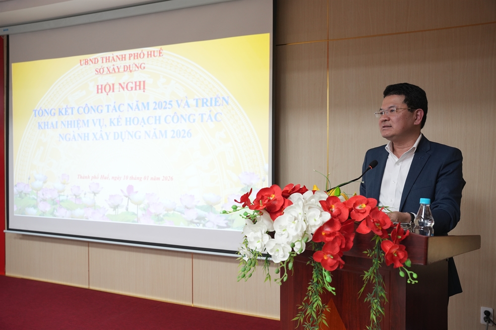 Năm 2026, ngành Xây dựng phấn đấu tốc độ tăng trưởng đạt 12,5-13,5%